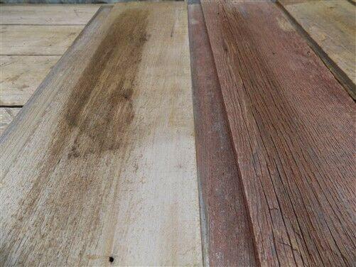 4 Barn Wood Hardwood Pine Planks, Wall Siding Panels, Weathered Rustic ...