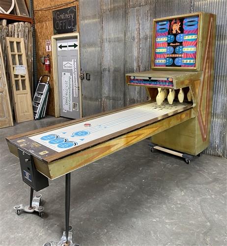 1960 Chicago Coin Varsity 6 Player Puck Bowler, Vintage Arcade Game, C ...