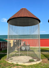 Corn Crib, Vintage Rustic Gazebo, Patio, Grain Bin, Storage Garden Too ...