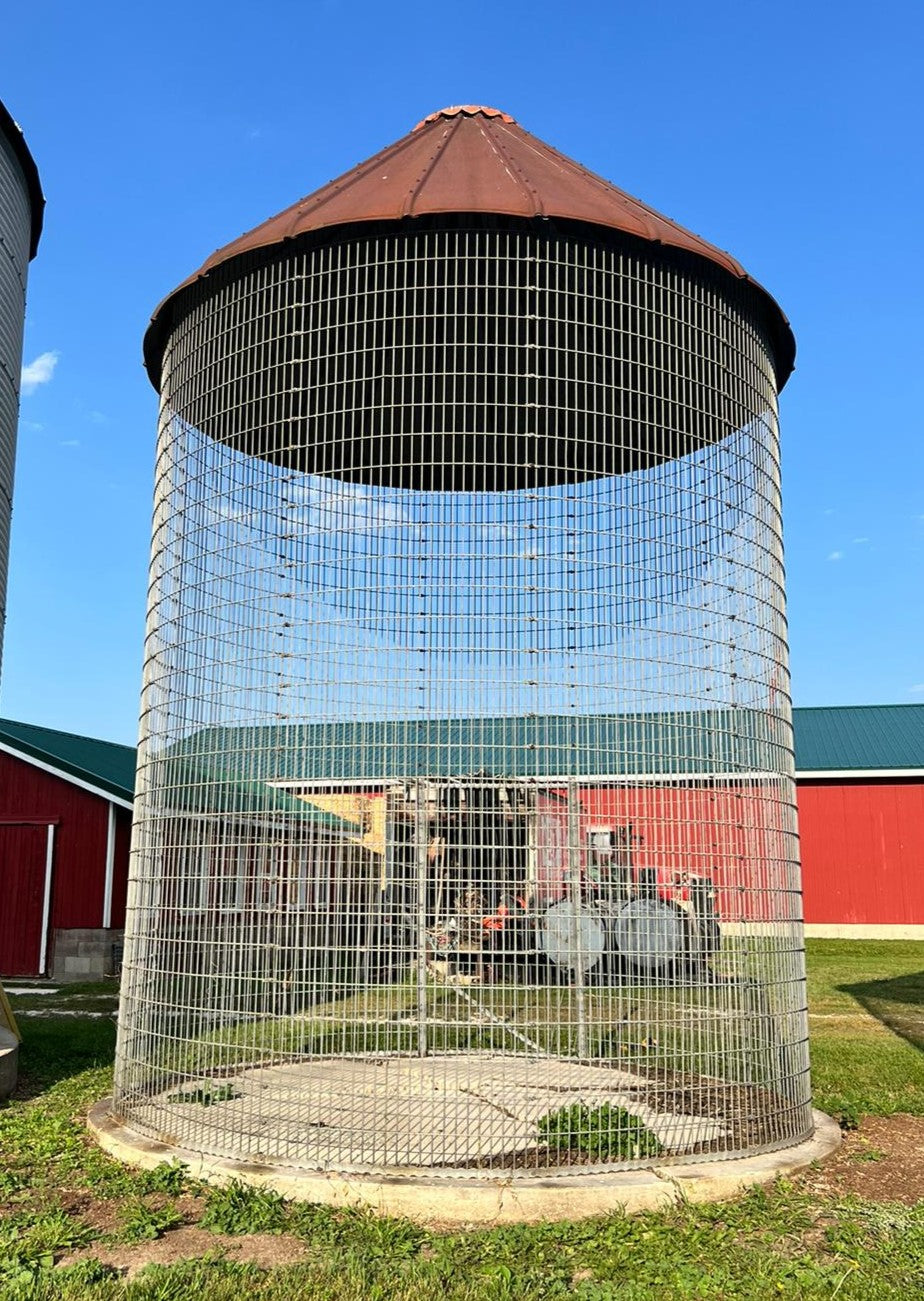 Corn Crib, Vintage Rustic Gazebo, Patio, Grain Bin, Storage Garden Too ...